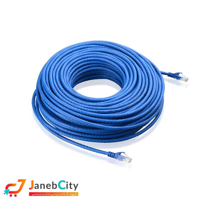 کابل شبکه CAT5 ایفورت 30 متری - جانب سیتی