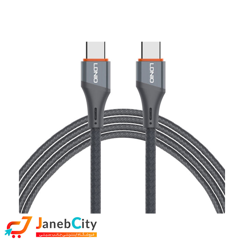 کابل تبدیل Type-C به Type-C الدینیو مدل LC631C - جانب سیتی